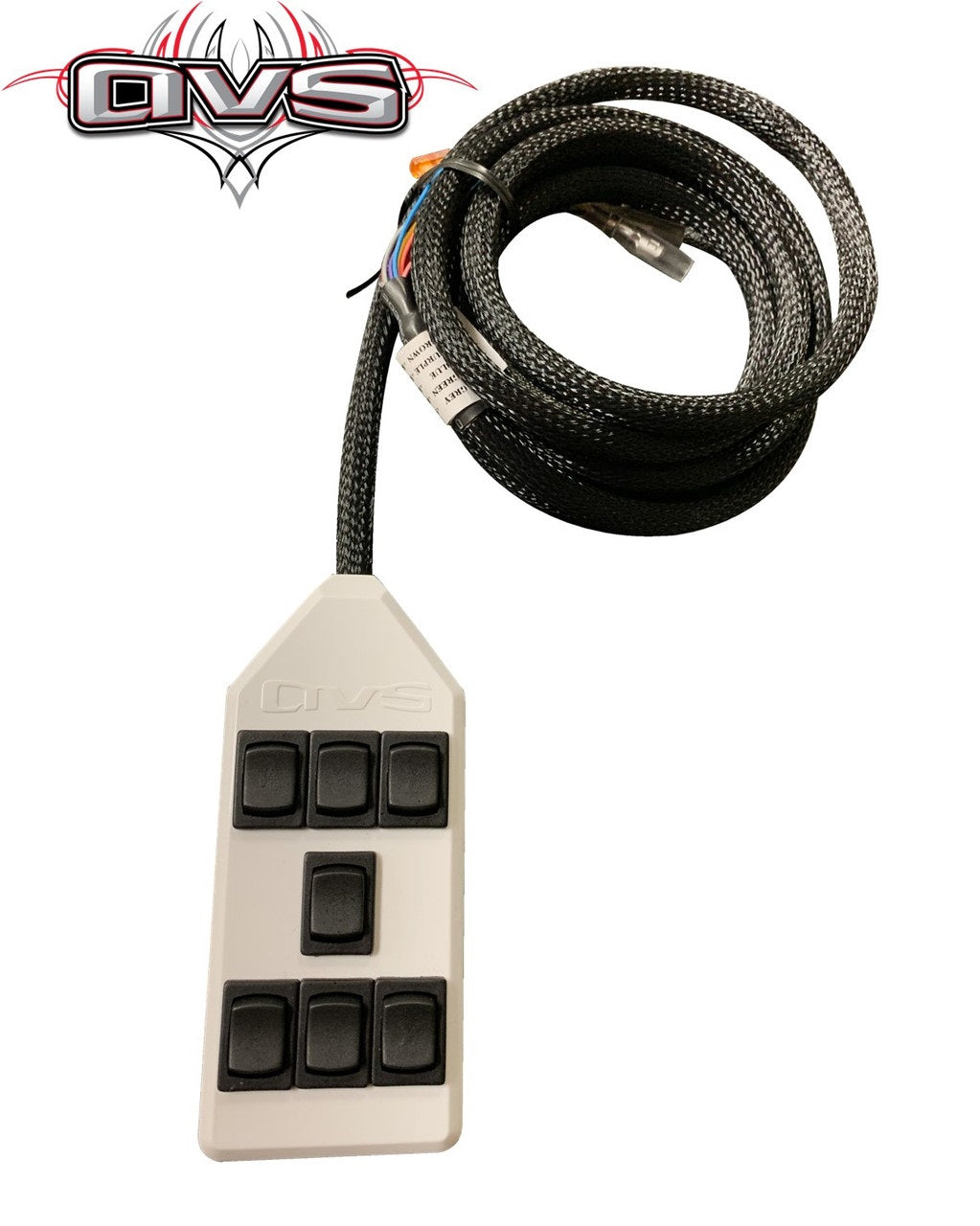 AVS WHITE 7-SWITCH SERIES (ROCKER) - FREE SHIPPING – MACTEC Designs